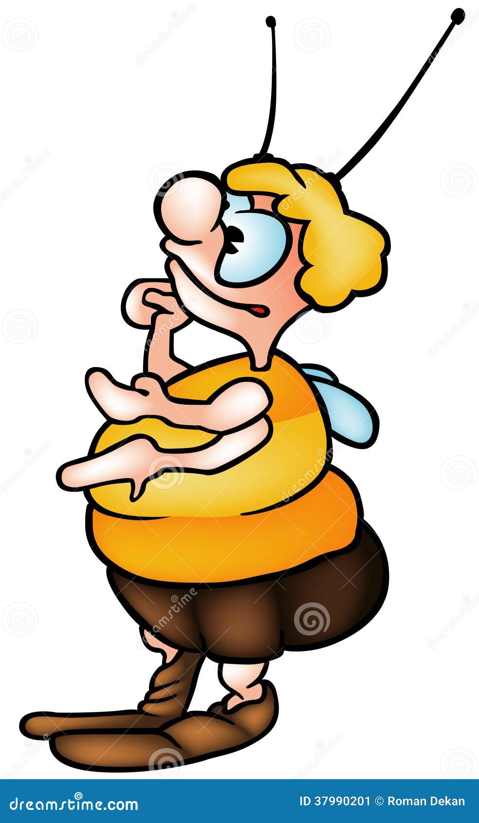 Fat Bug stock vector. Illustration of drawn, insect, beetle - 37990201