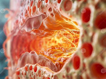 Fat Burning Process stock photo. Image of cellular, cells - 309610520
