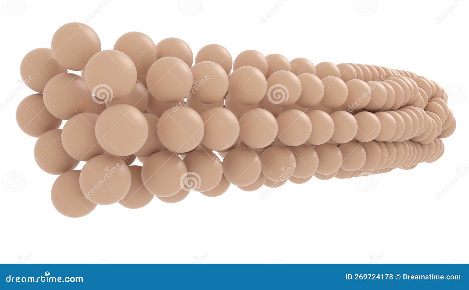 Fat Cells Accumulate Together 3d Stock Illustration - Illustration of ...
