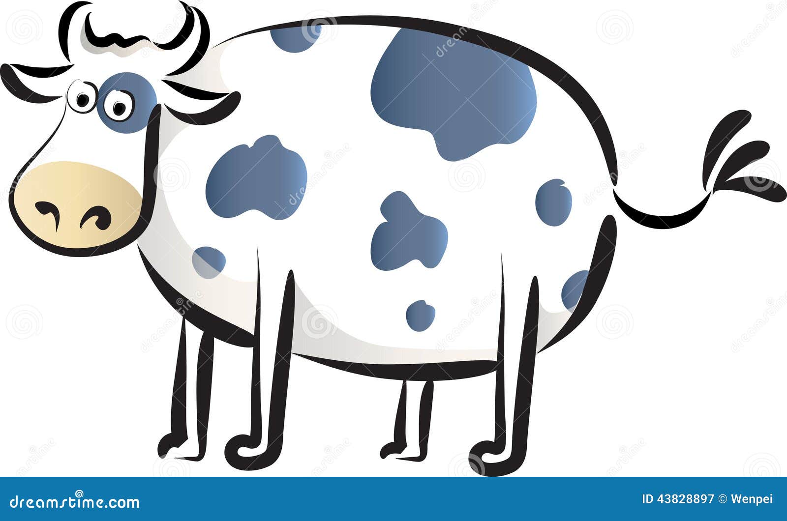 Fat Cow Clipart