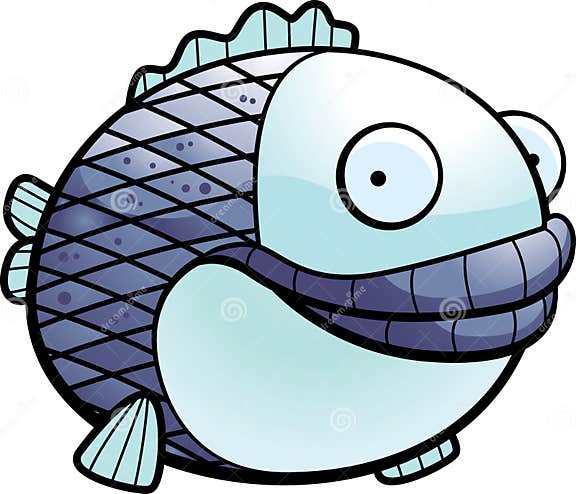 Fat Fish stock vector. Illustration of vector, scales - 9024596