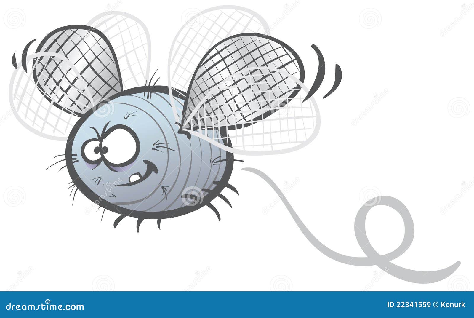 Fat fly stock vector. Illustration of clip, cartoon, design - 22341559