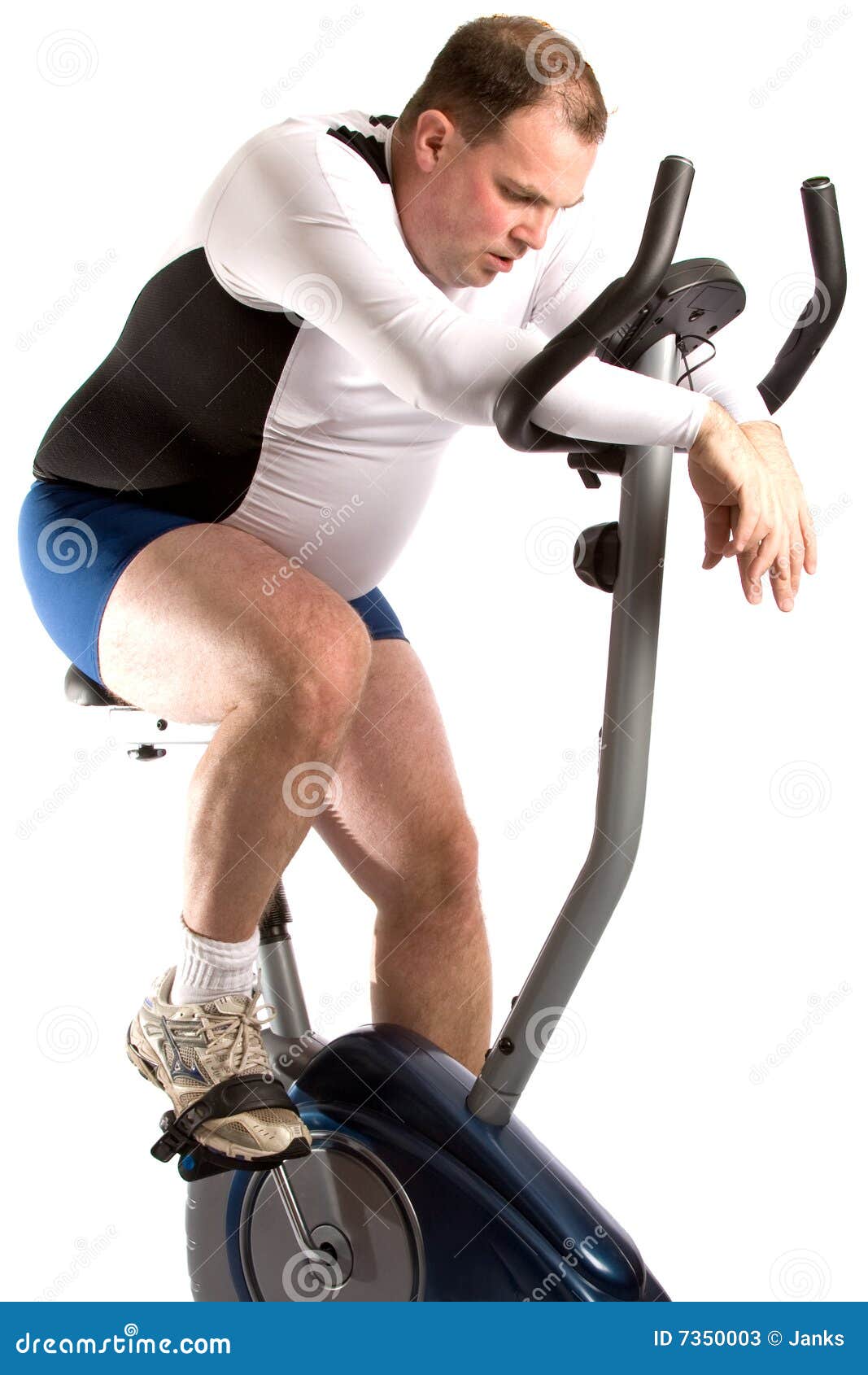 Fat guy stock image. Image of high, obese, training, sweat - 7350003
