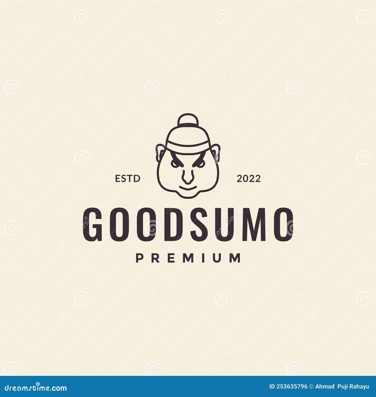 A Sumo Logo Cartoon Vector | CartoonDealer.com #343469377