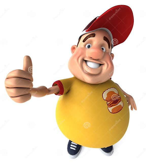 Fat kid stock illustration. Illustration of slimming - 11452680