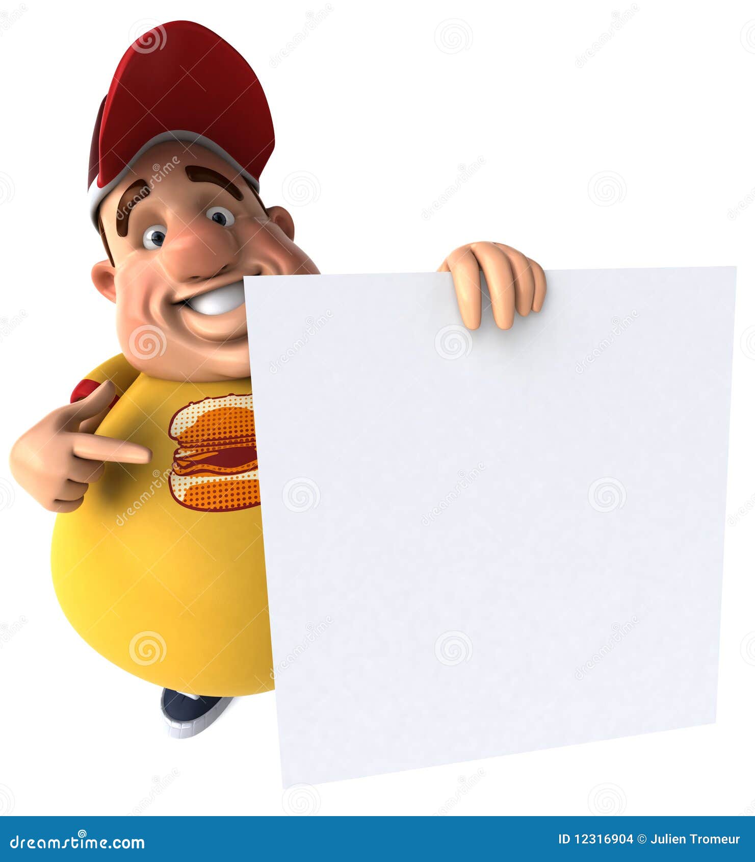 Fat kid stock illustration. Illustration of body, heavy - 12316904