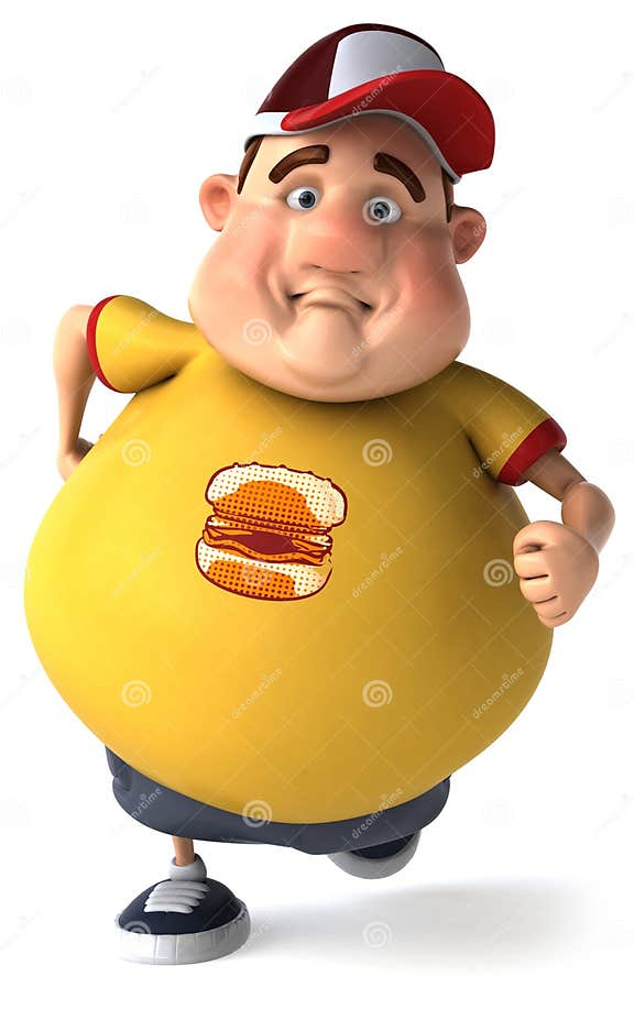 Fat kid stock illustration. Illustration of waistline - 15204745
