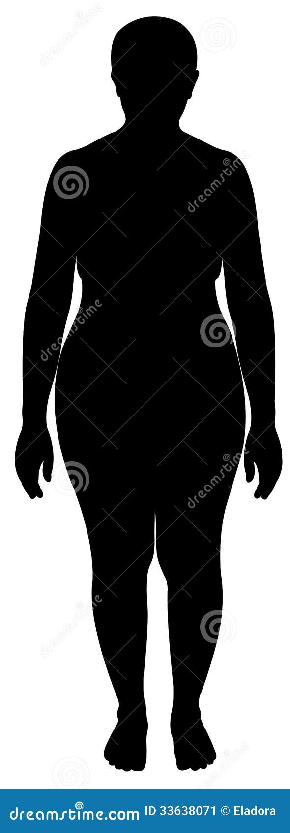 A fat lady Vector stock vector. Illustration of fitness - 33638071
