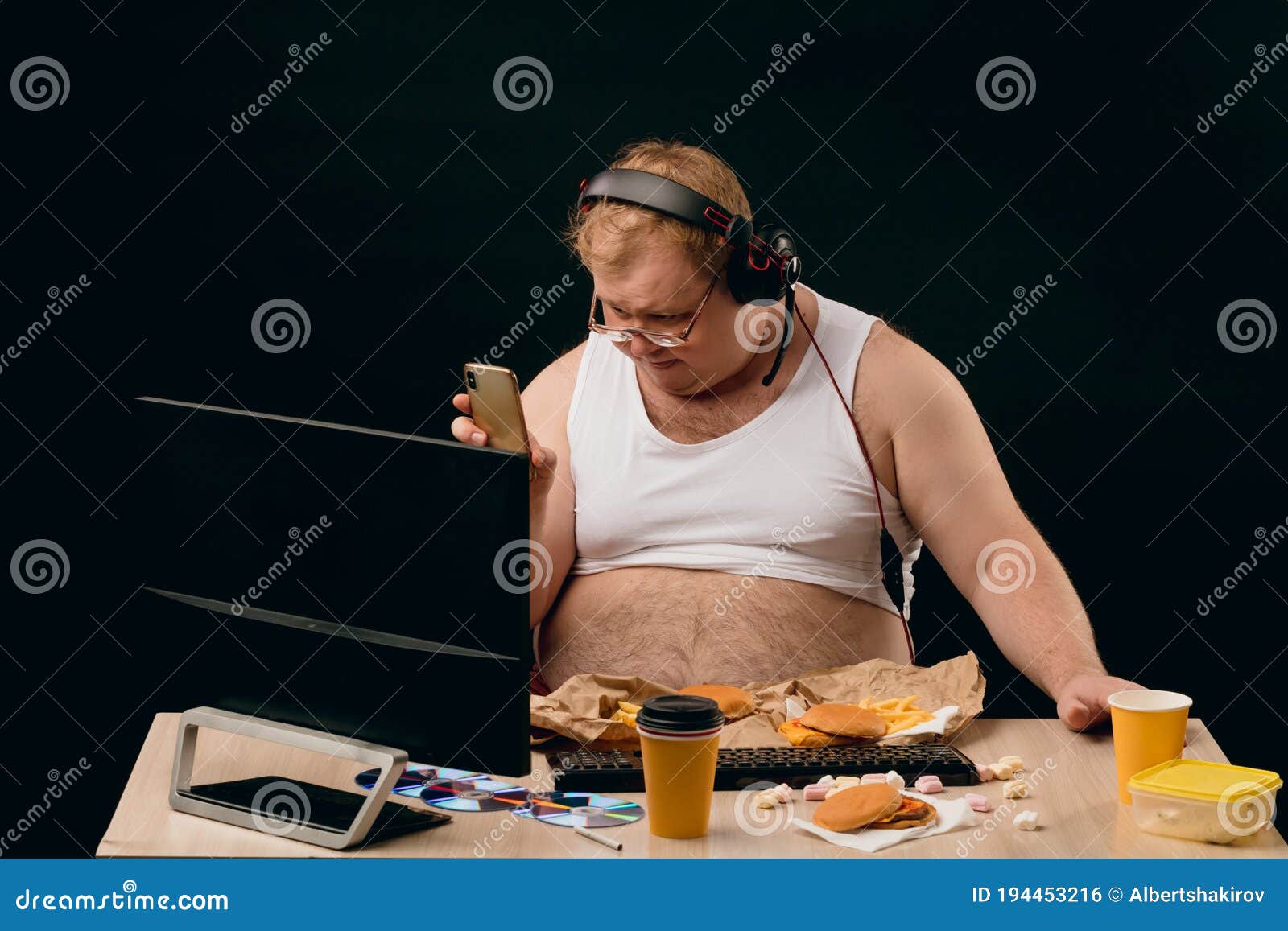 Fat Computer Nerd Meme