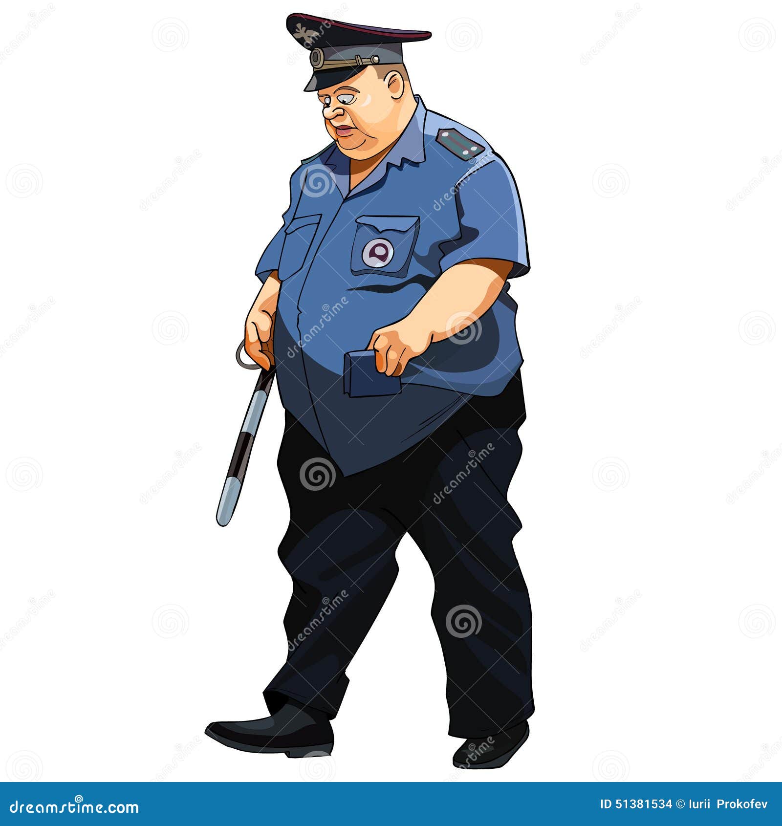 Fat Man in a Police Uniform Traffic Police Stock Vector - Illustration ... Fat Man in a Police Uniform Traffic Police Stock Vector - Illustration ...