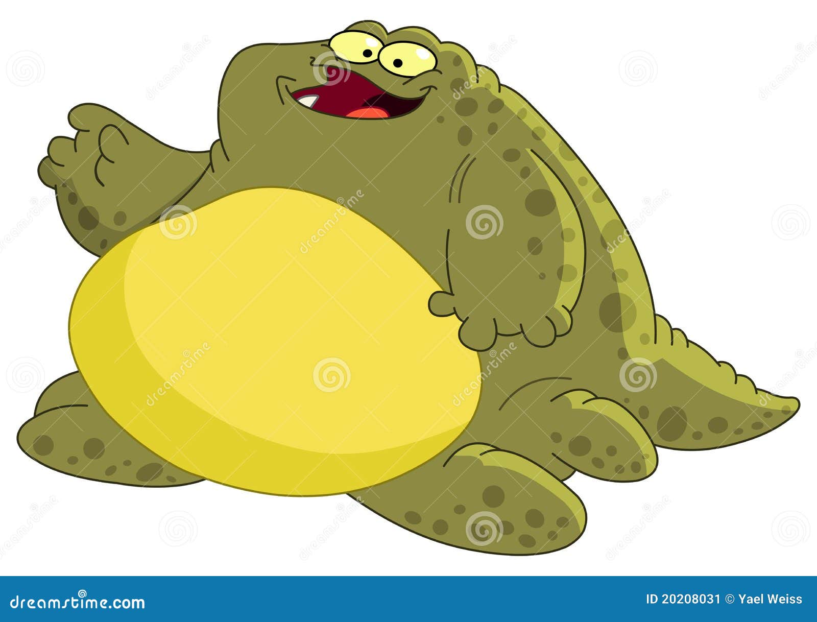 Fat Monster Stock Image - Image: 20208031
