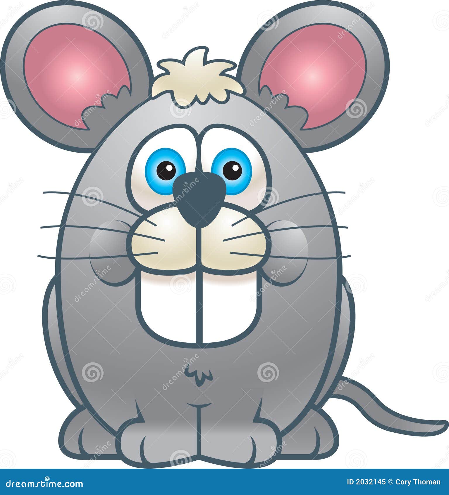 Fat Mouse stock vector. Illustration of cartoon, vector - 2032145