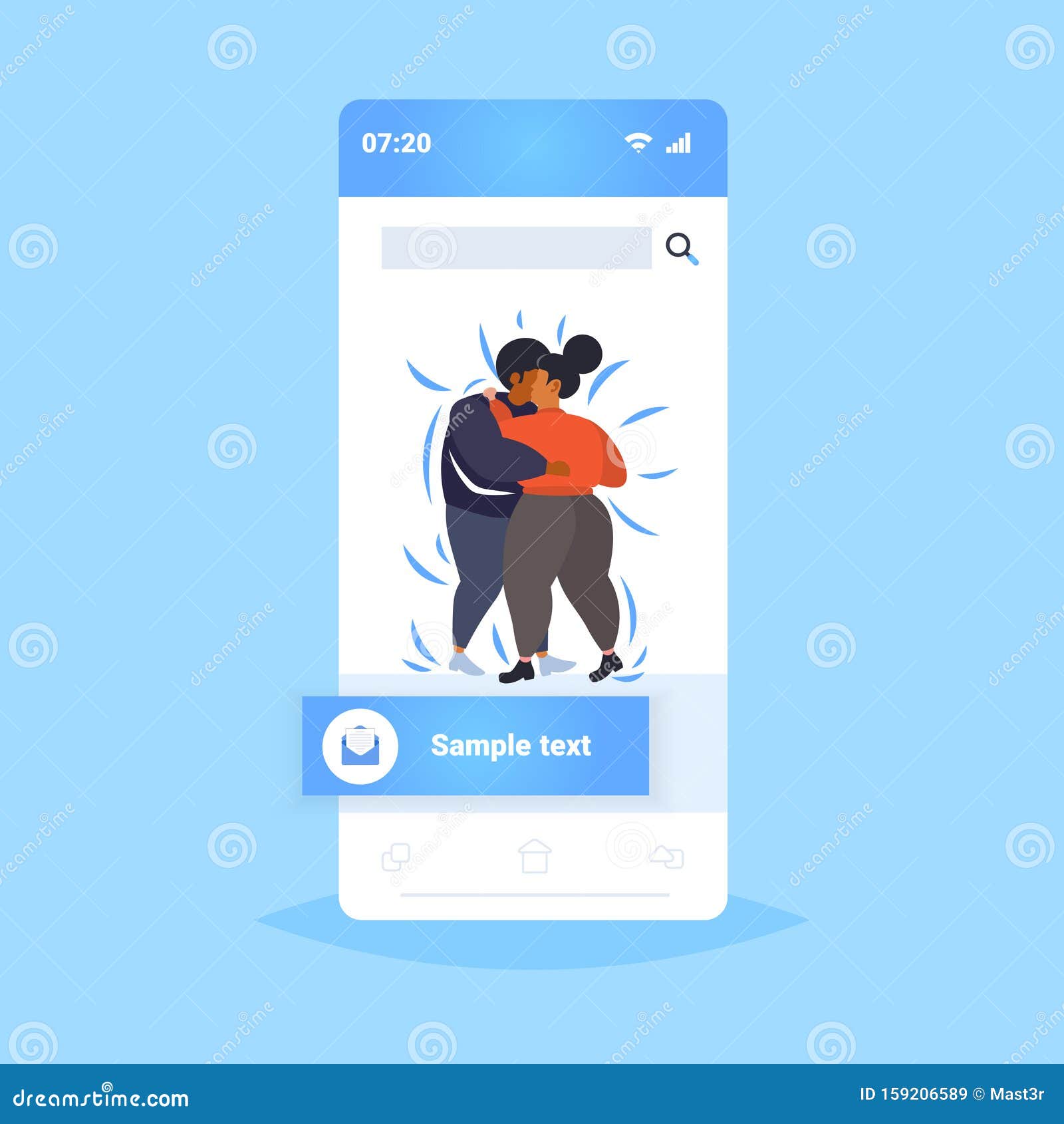 Old Couple Obesity Infographic Vector Illustration