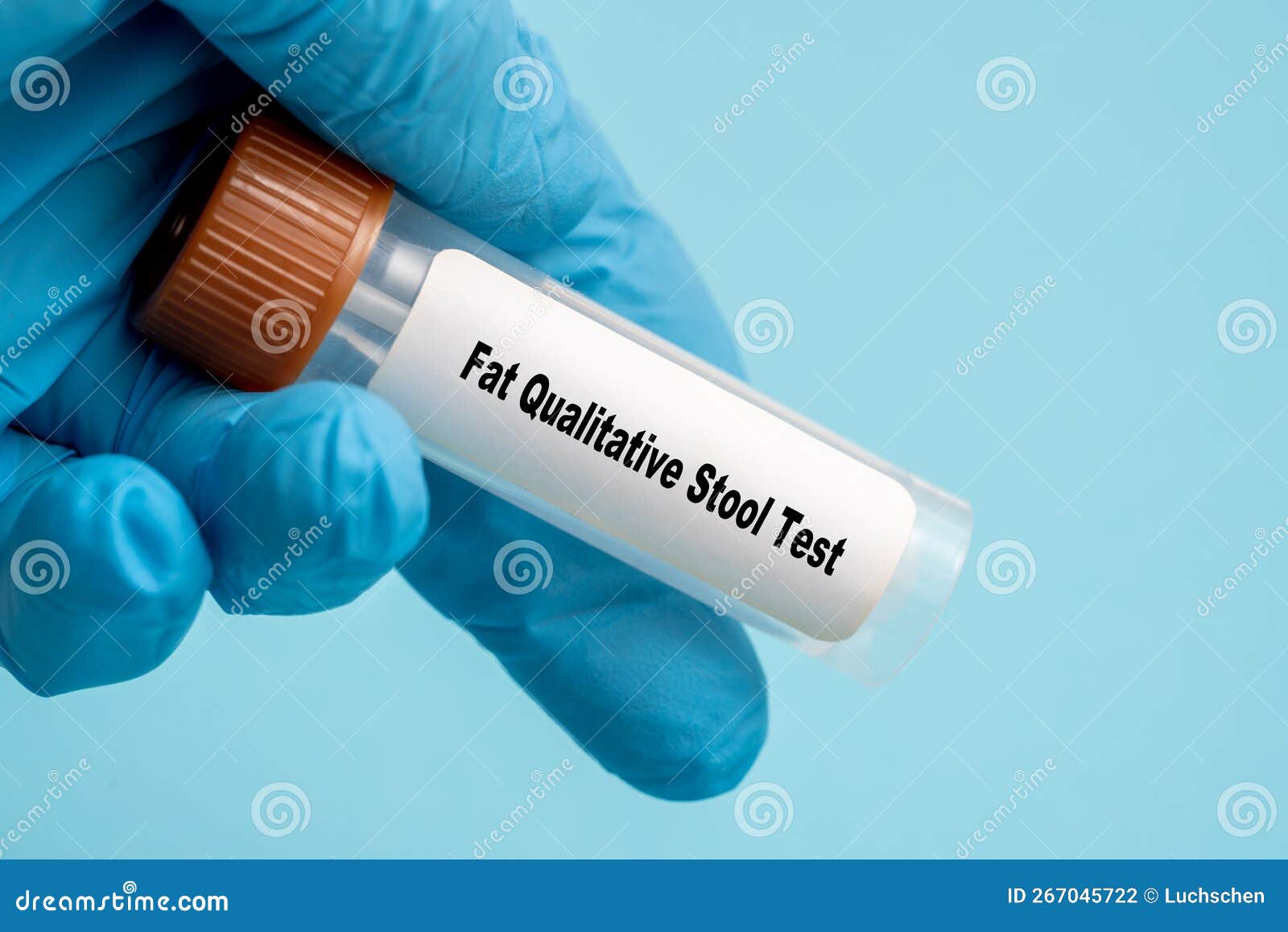Fat Qualitative Stool Test Clostridium Difficile Toxin Test Stock Photo ...