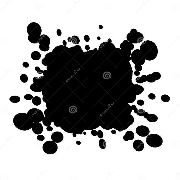 Fat splat (vector) stock vector. Illustration of paint - 4723310