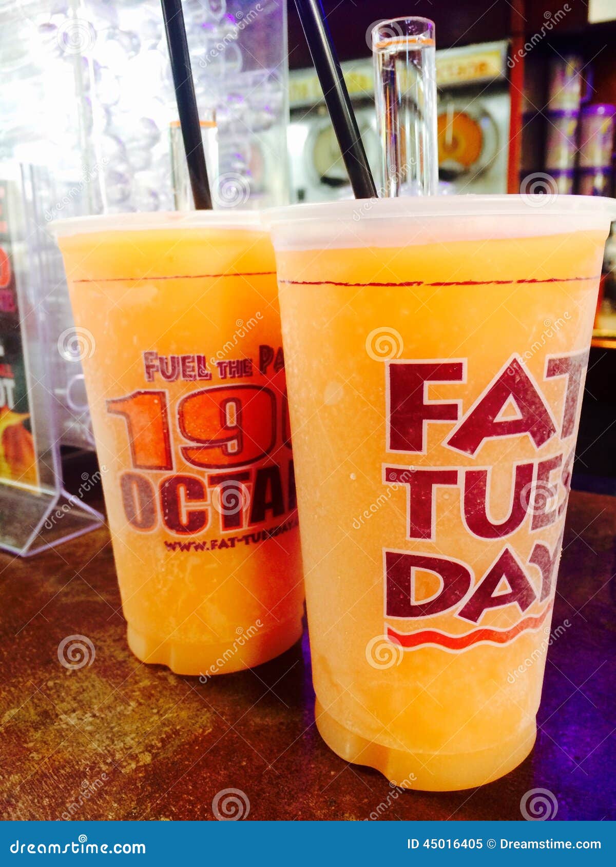 Fat Tuesday Drinks