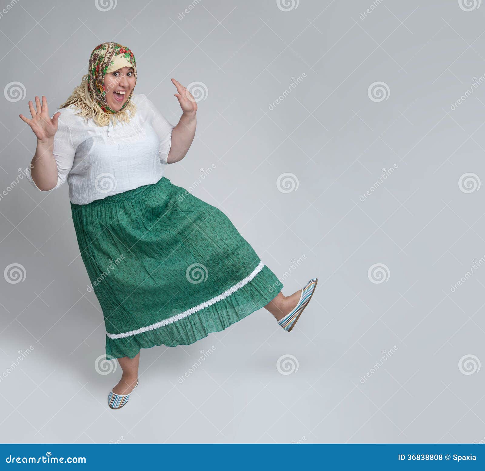 Fat woman stock photo. Image of studio, person, cute - 36838808