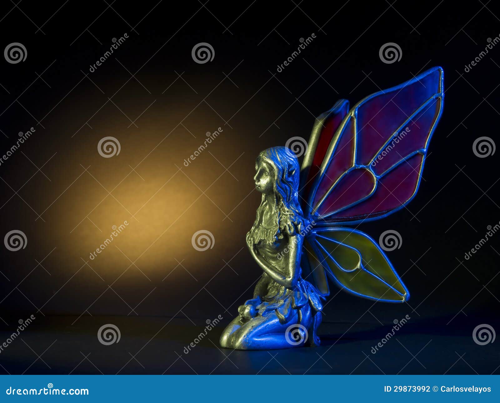 Fatato alato fotografia stock. Immagine di bello, magia - 29873992