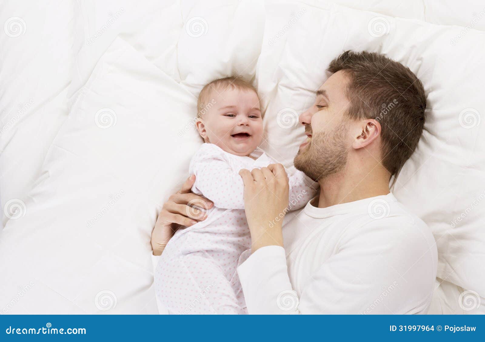 Father and baby stock photo. Image of adult, cute, enjoy - 31997964