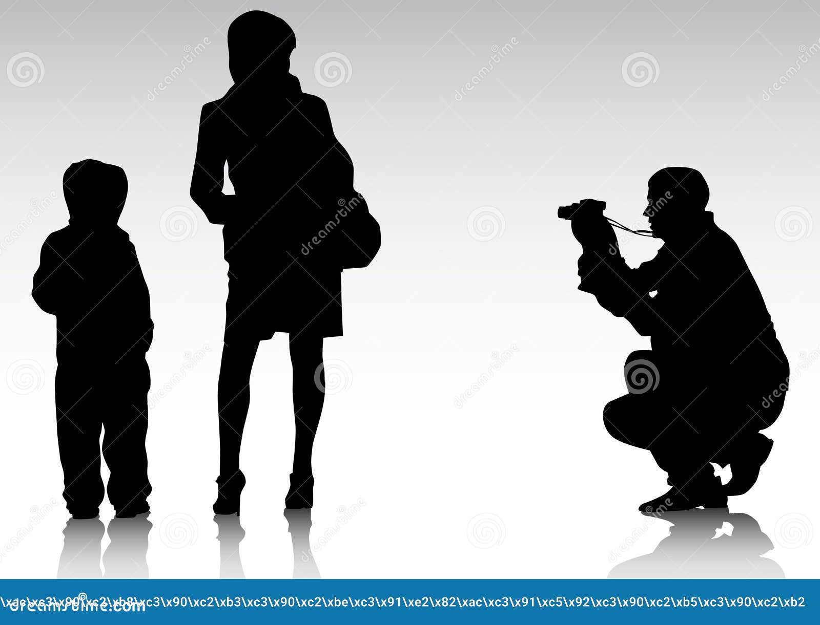 Father with camera stock vector. Illustration of buddy - 19361927
