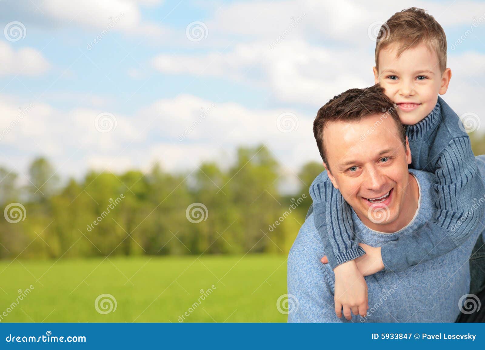 Father with child outdoor stock image. Image of hand, caucasian - 5933847