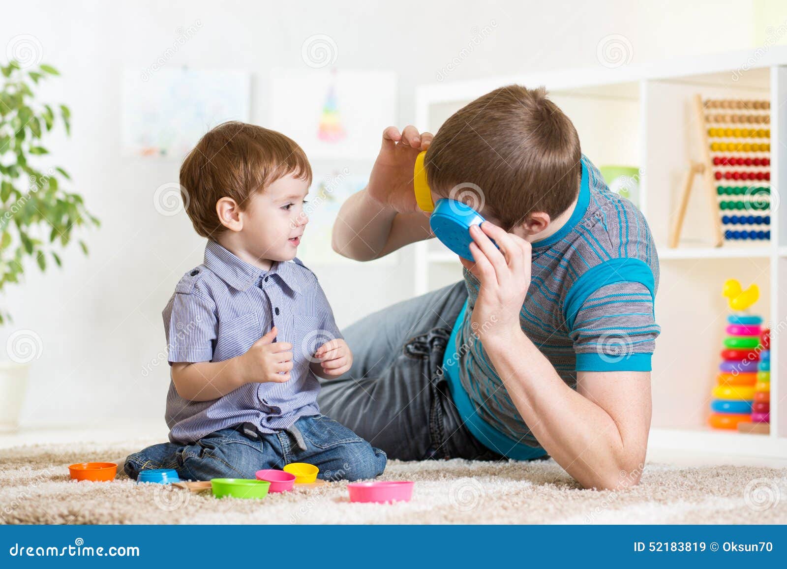 Father with child son play stock image. Image of child - 52183819