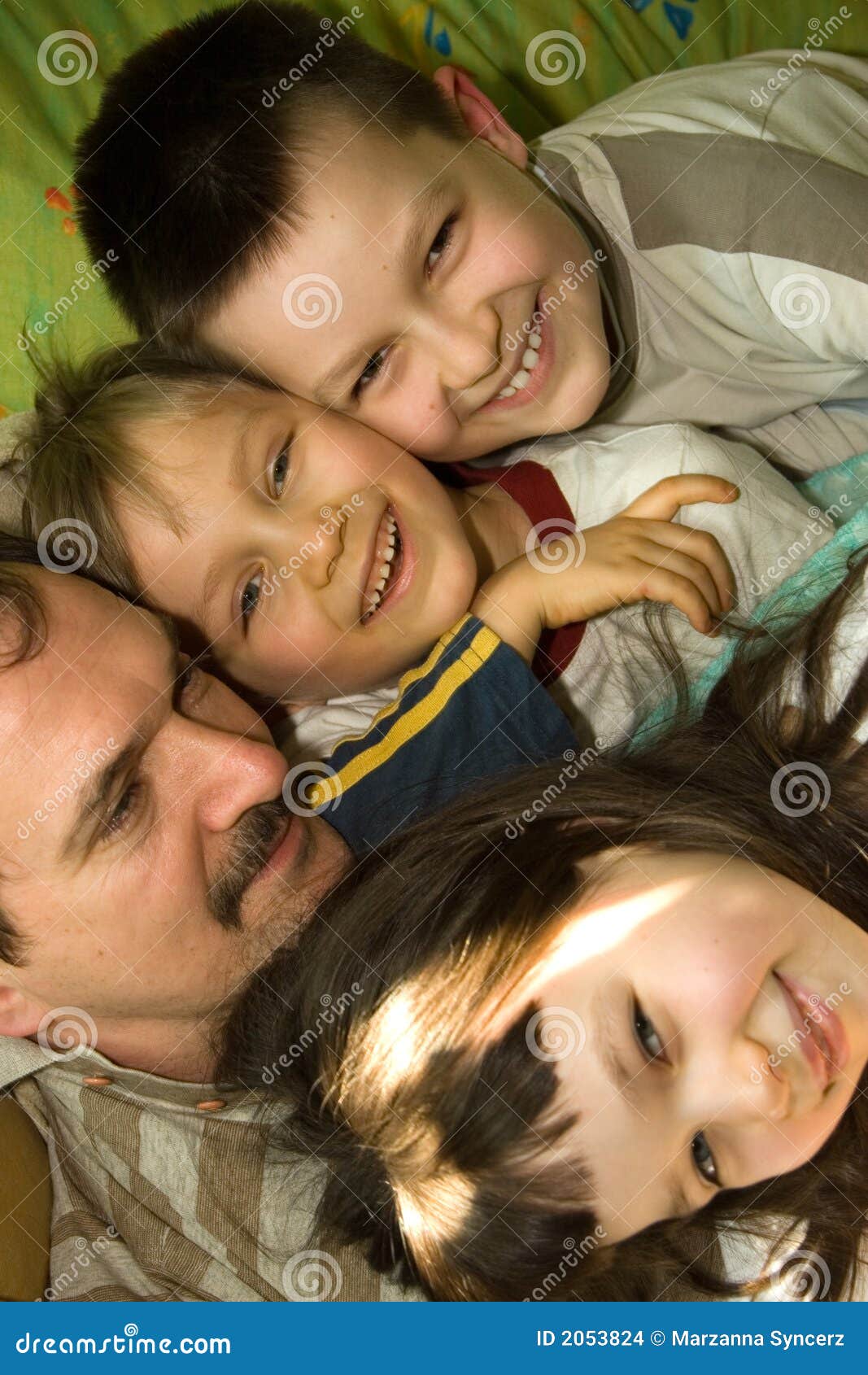 Father and Children stock photo. Image of casual, bond - 2053824