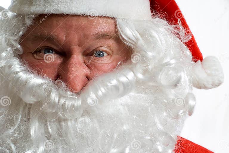 Father Christmas Portrait stock photo. Image of nikolas - 5638604