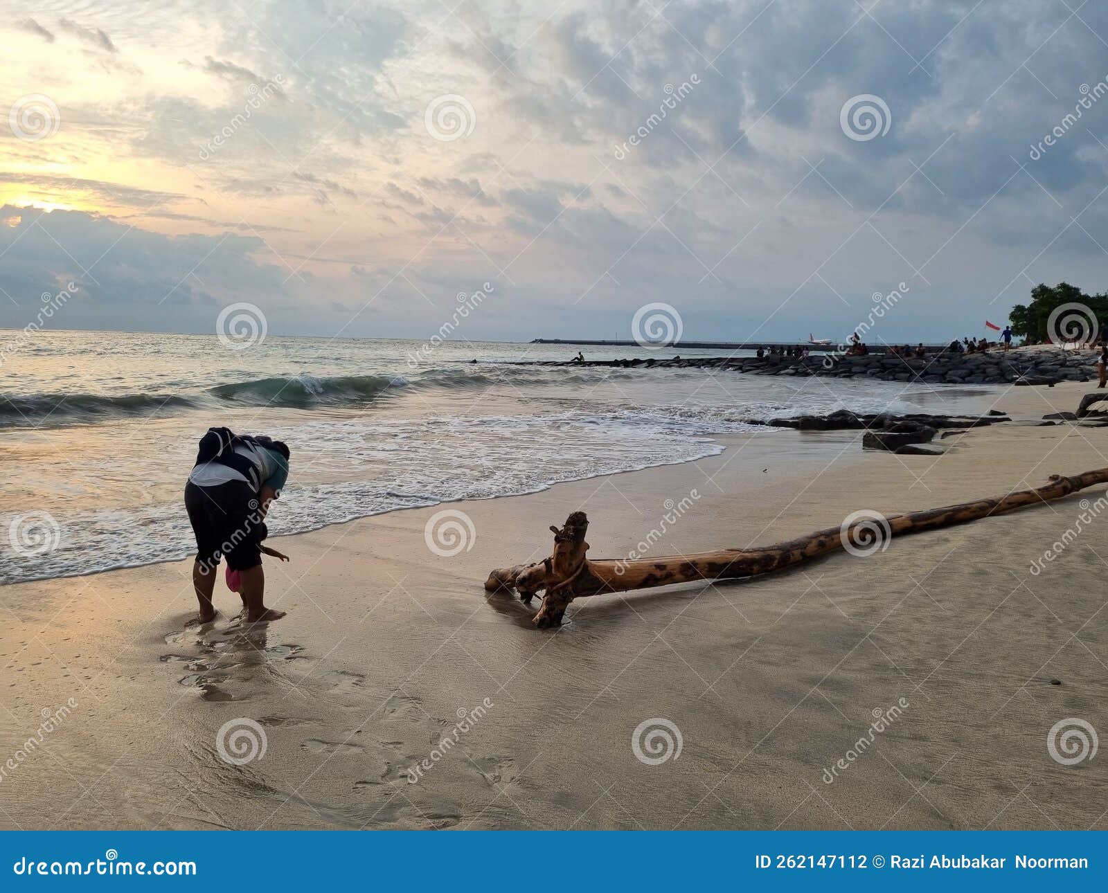 Father Daughter Bonding Time on the Beach Stock Photo - Image of time ...