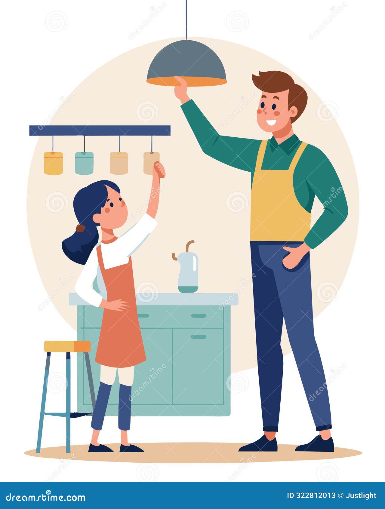 Team Using Robotic Assistants In Office, Advancing Automation ...