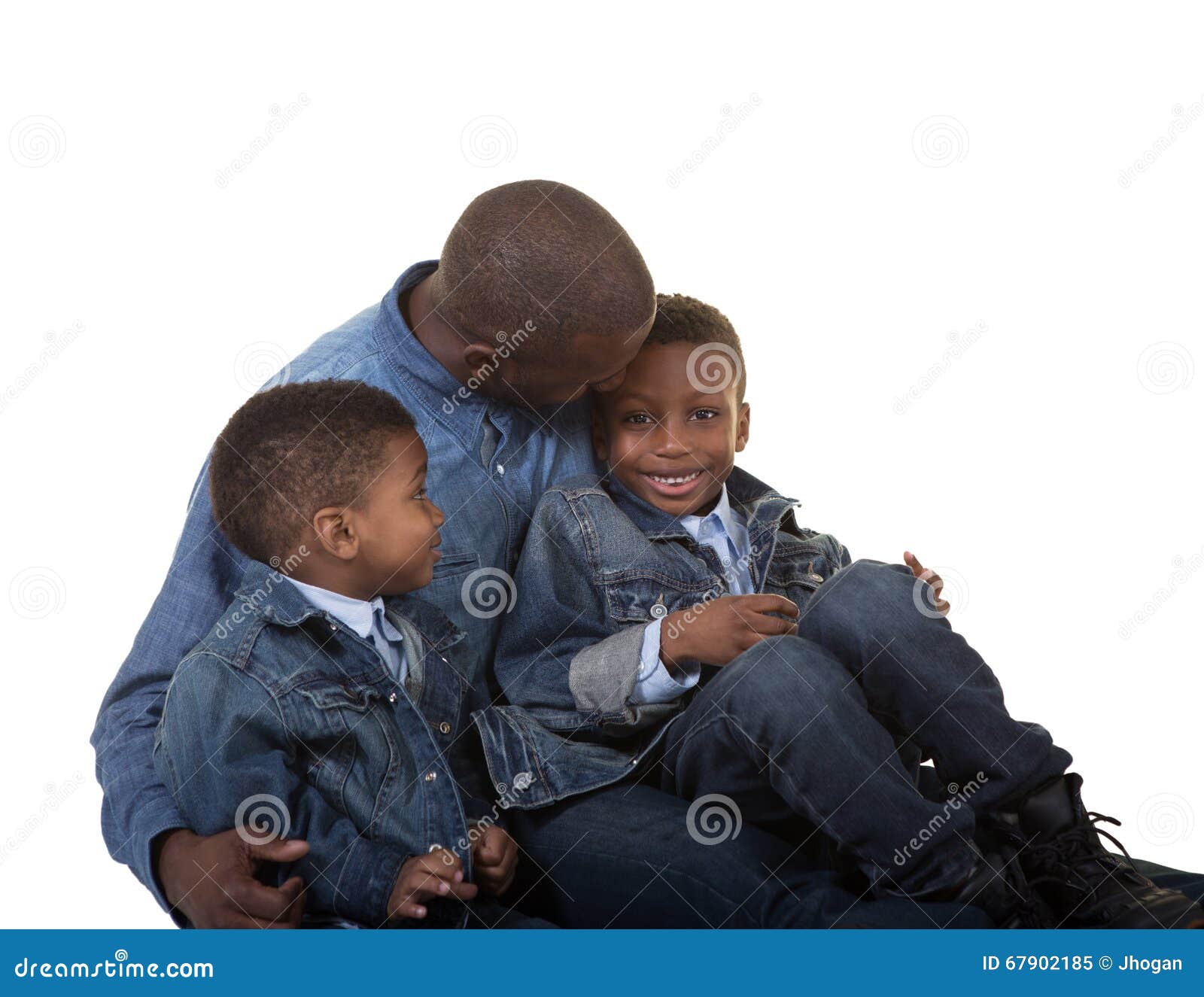A Father and His 3 Children Stock Image - Image of home, playing: 67902185