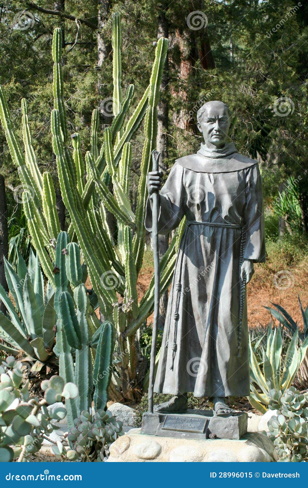 Father Junipero Serra Statue Stock Image - Image of junipero, religion ...