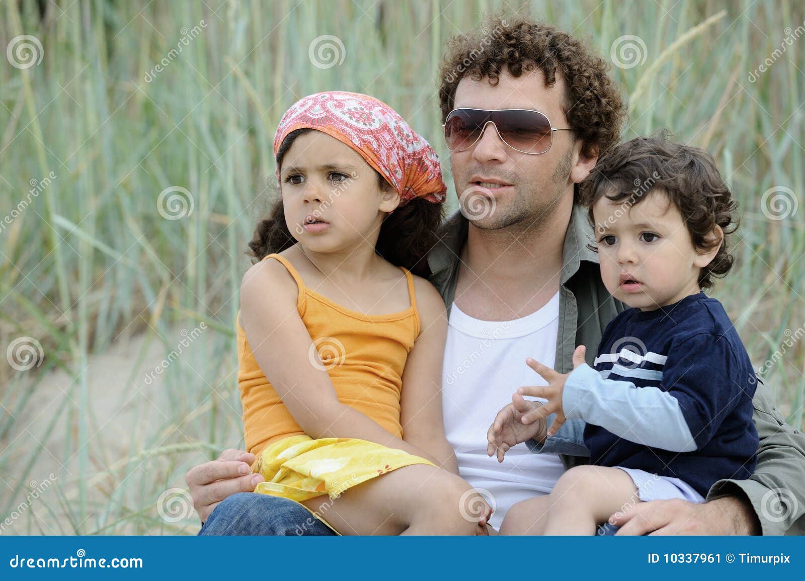 Father and kids stock image. Image of sharing, portrait - 10337961