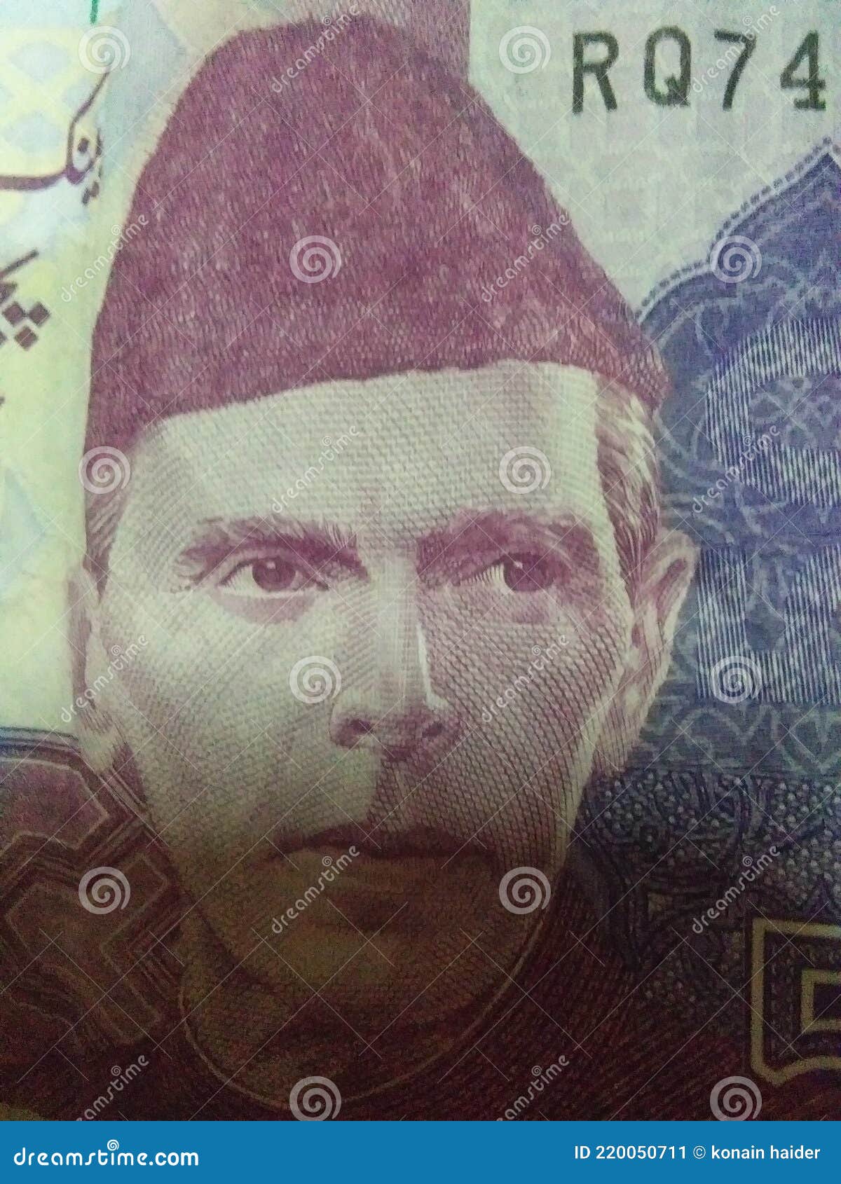 Father of the Nation Pakistan Editorial Photo - Image of pattern ...