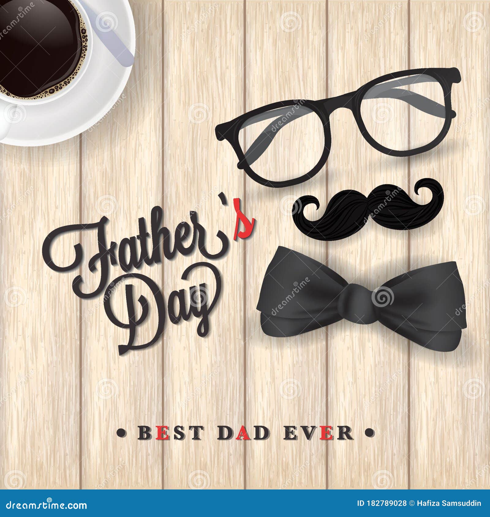 Father`s day design stock vector. Illustration of celebration - 182789028