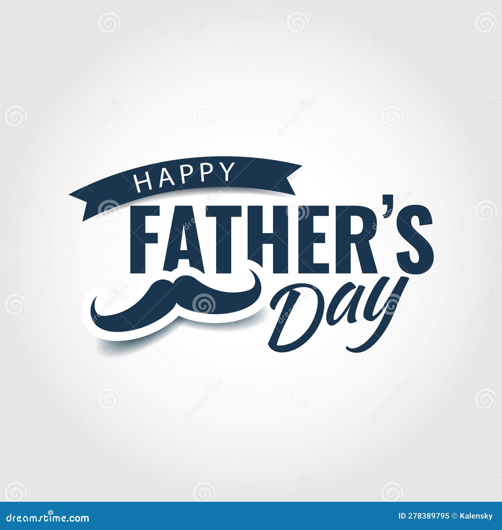 Father s day stock vector. Illustration of blue, background - 278389795