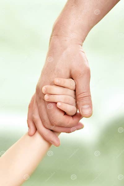 Father s hand stock photo. Image of guidance, adult, male - 14079240