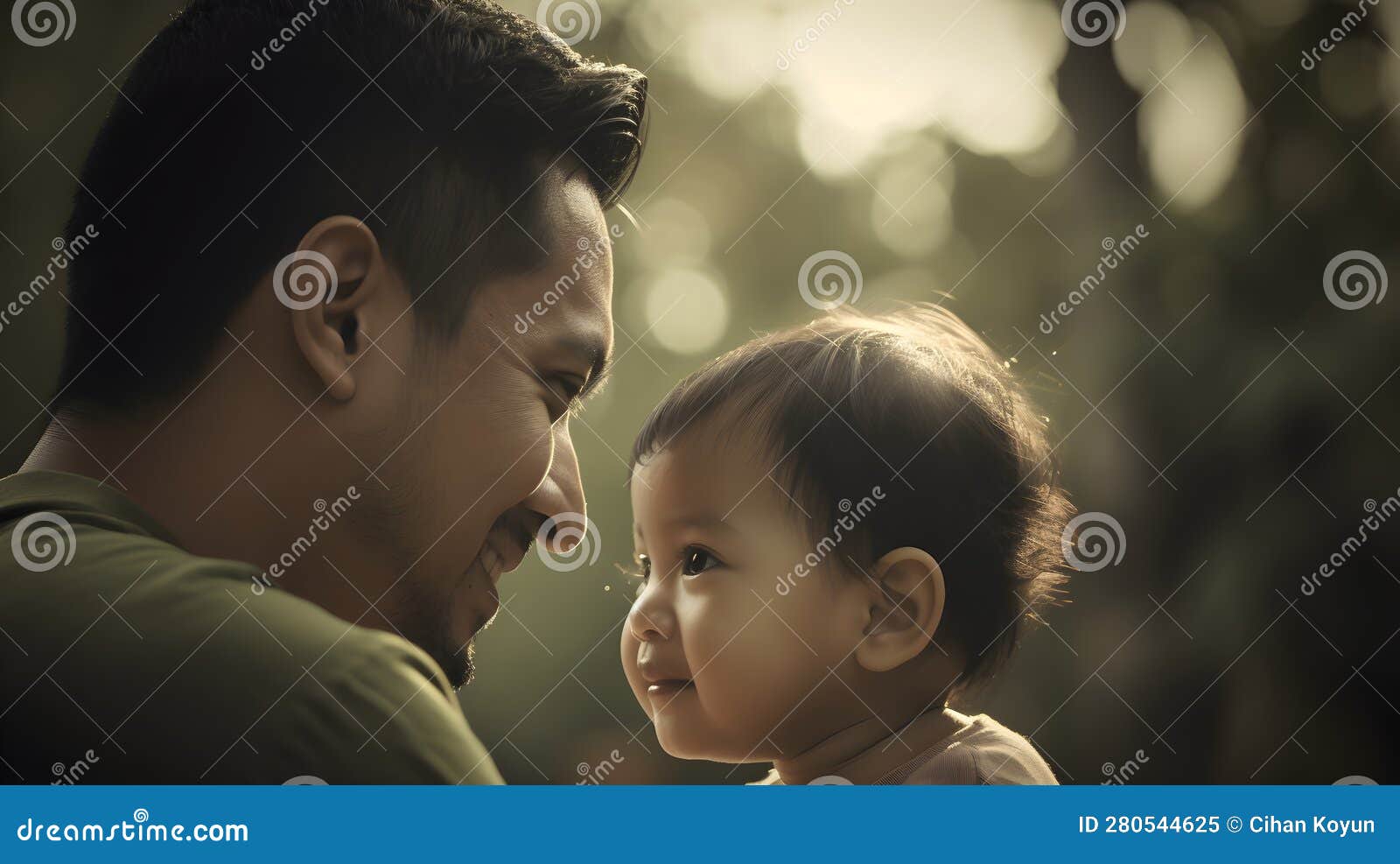 A Father S Legacy, Touching Image of a Father and Child Passing on ...