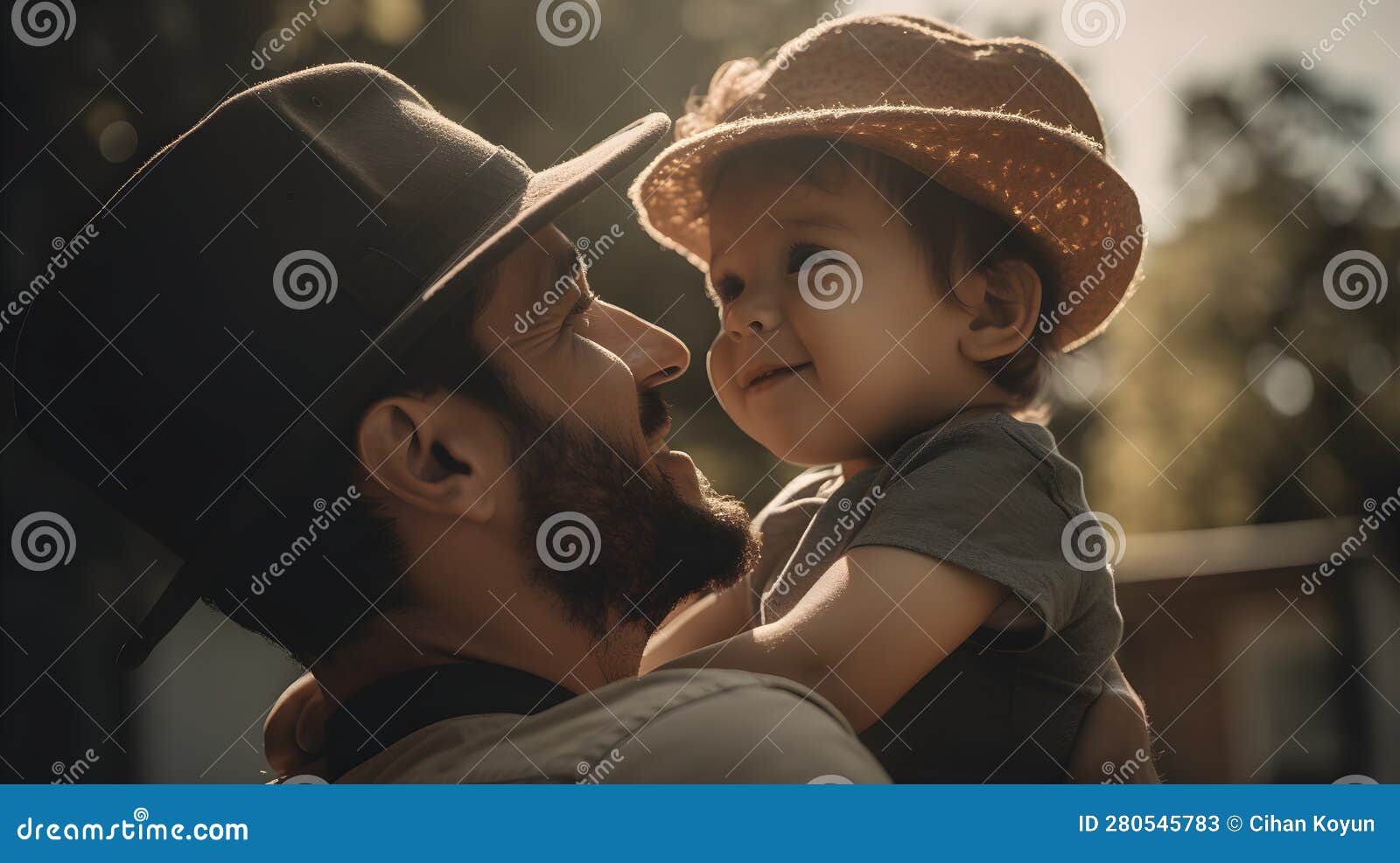 A Father S Legacy, Touching Image of a Father and Child Passing on ...