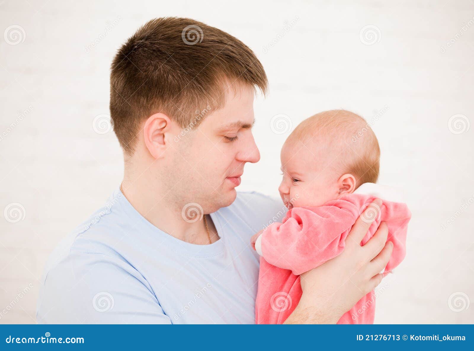 Father and the small child stock image. Image of hand - 21276713