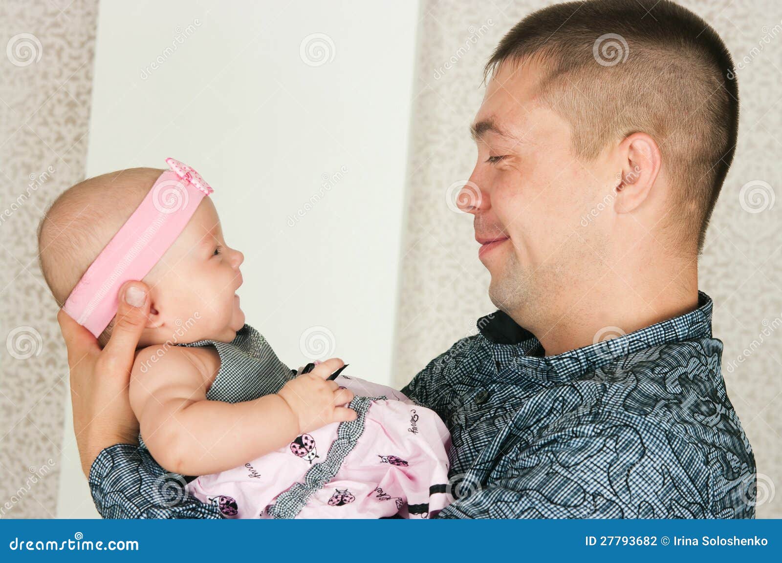 Father and small daughter stock photo. Image of daughter - 27793682