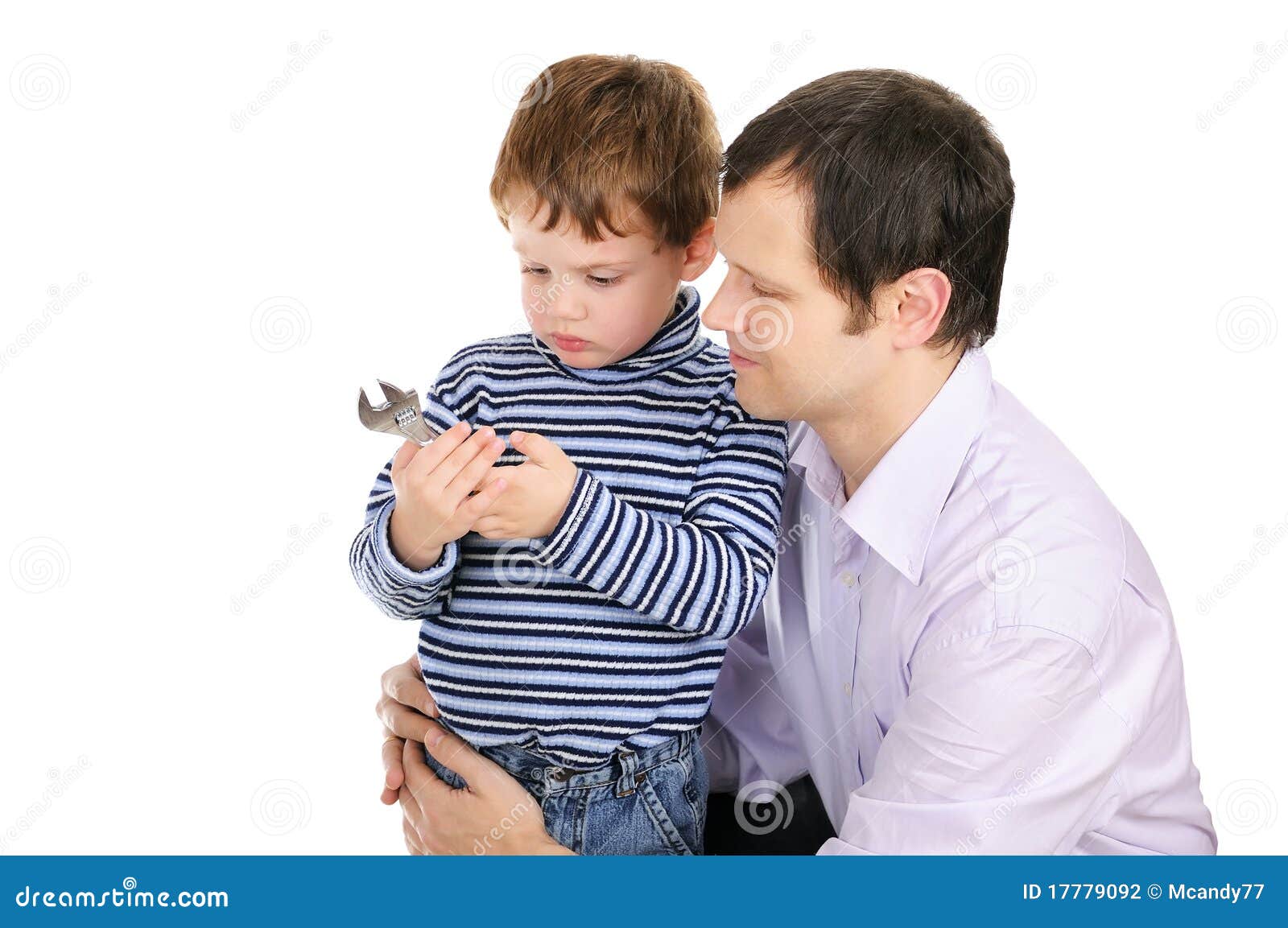 Father with the small son stock photo. Image of cute - 17779092