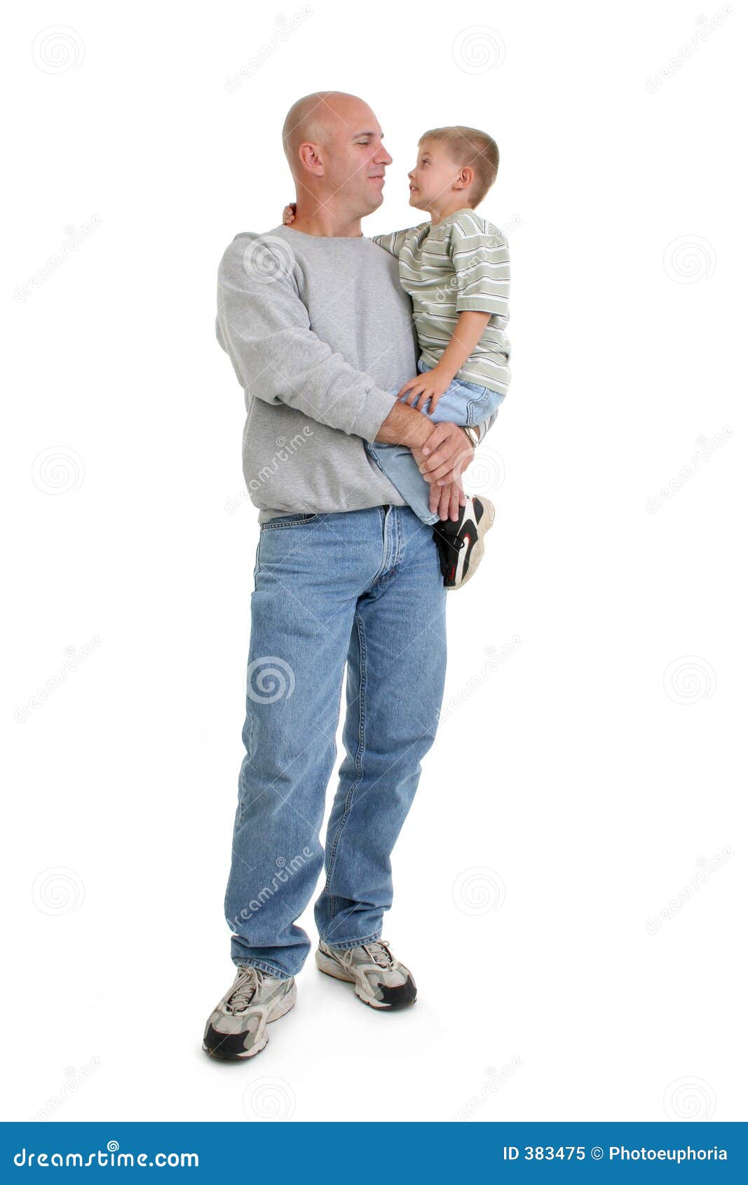 Father and Son stock image. Image of five, standing, male - 383475