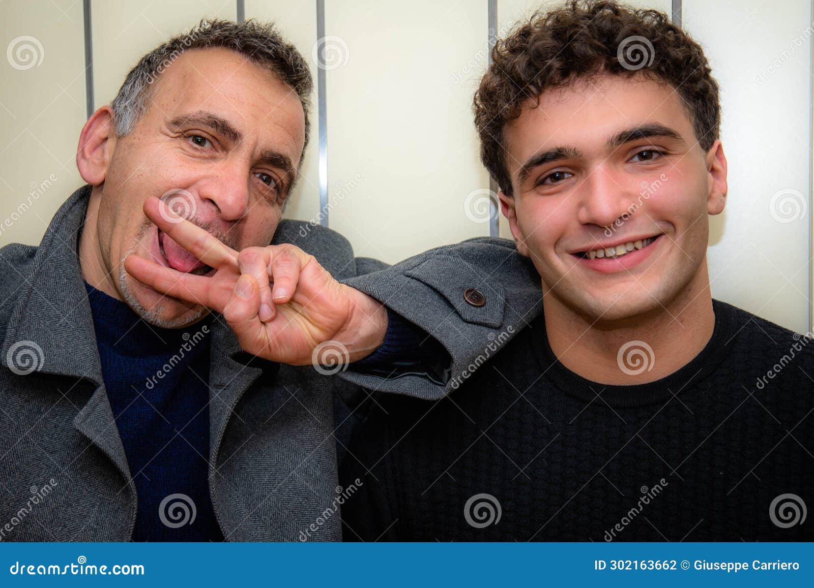 Father and Son, Boy and Man, Two Generations Compared, Innovation and ...