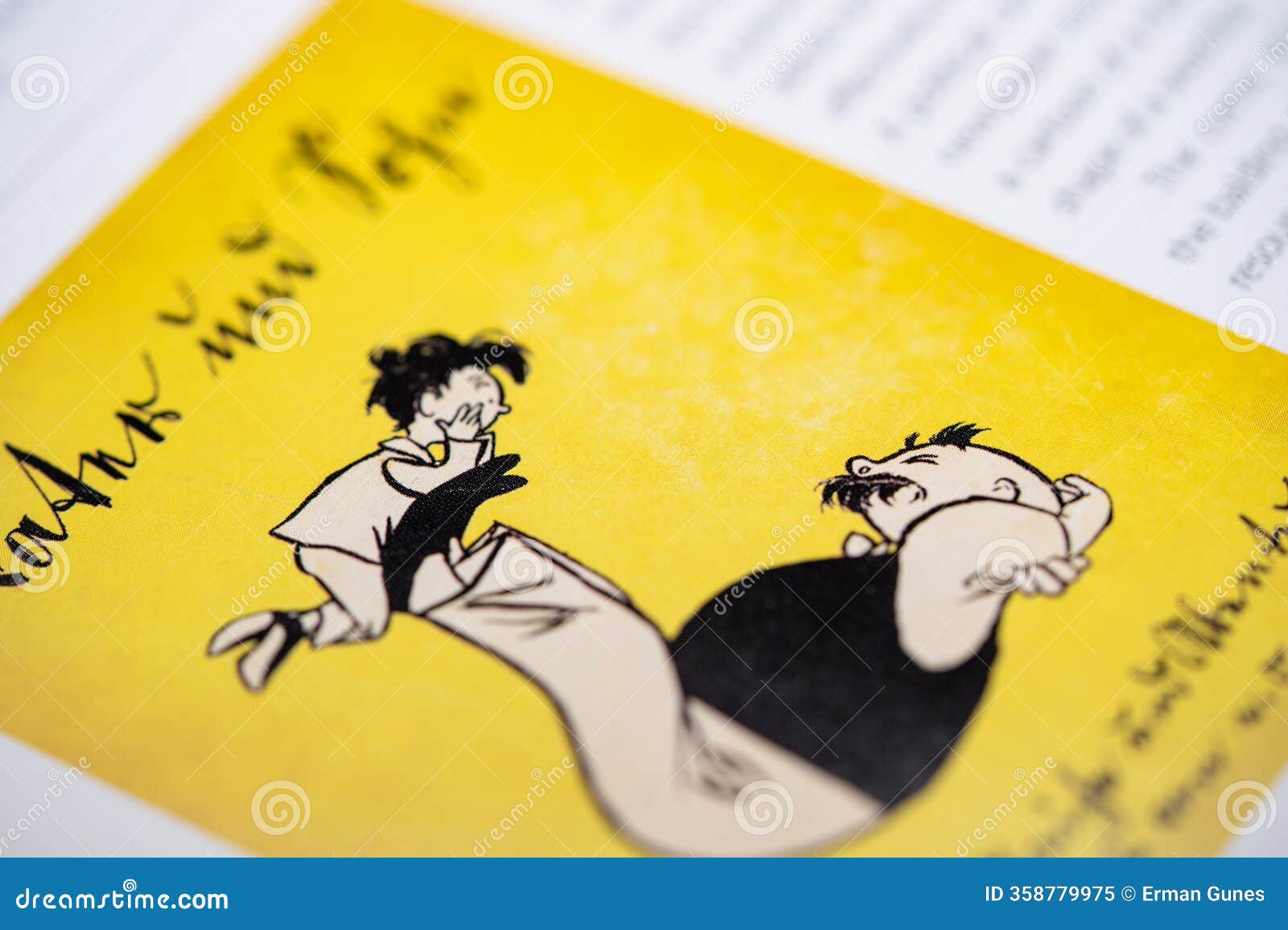 Father and Son from a Comic Book. Editorial Image - Image of ...