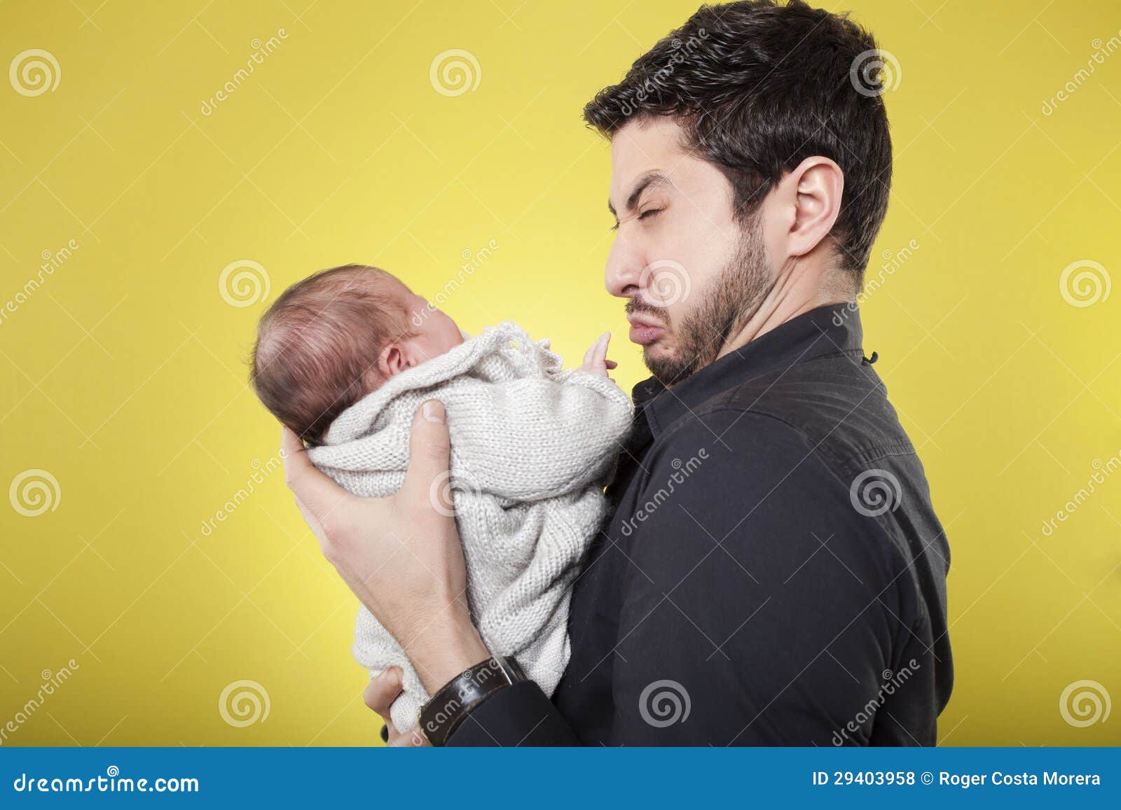 Father and son crying stock photo. Image of parent, infant - 29403958