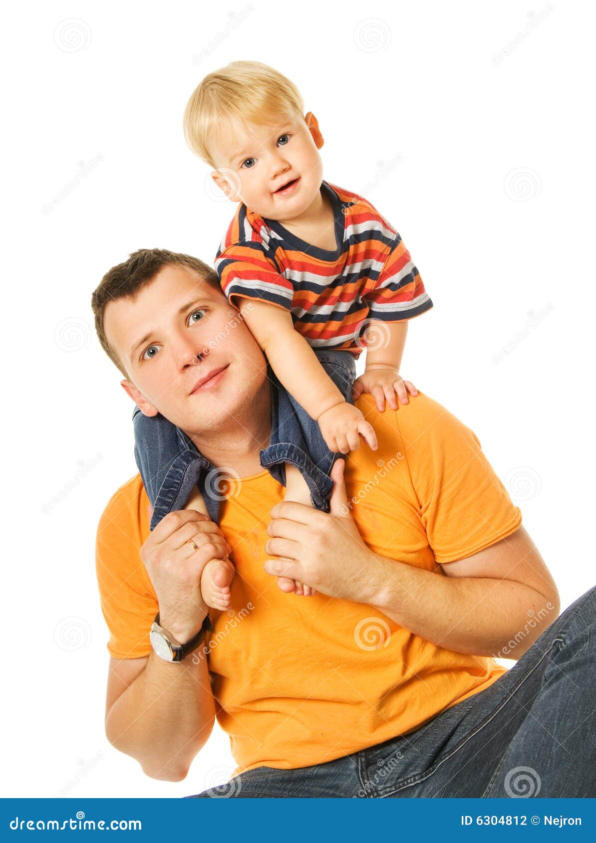 Father and son having fun stock photo. Image of father - 6304812