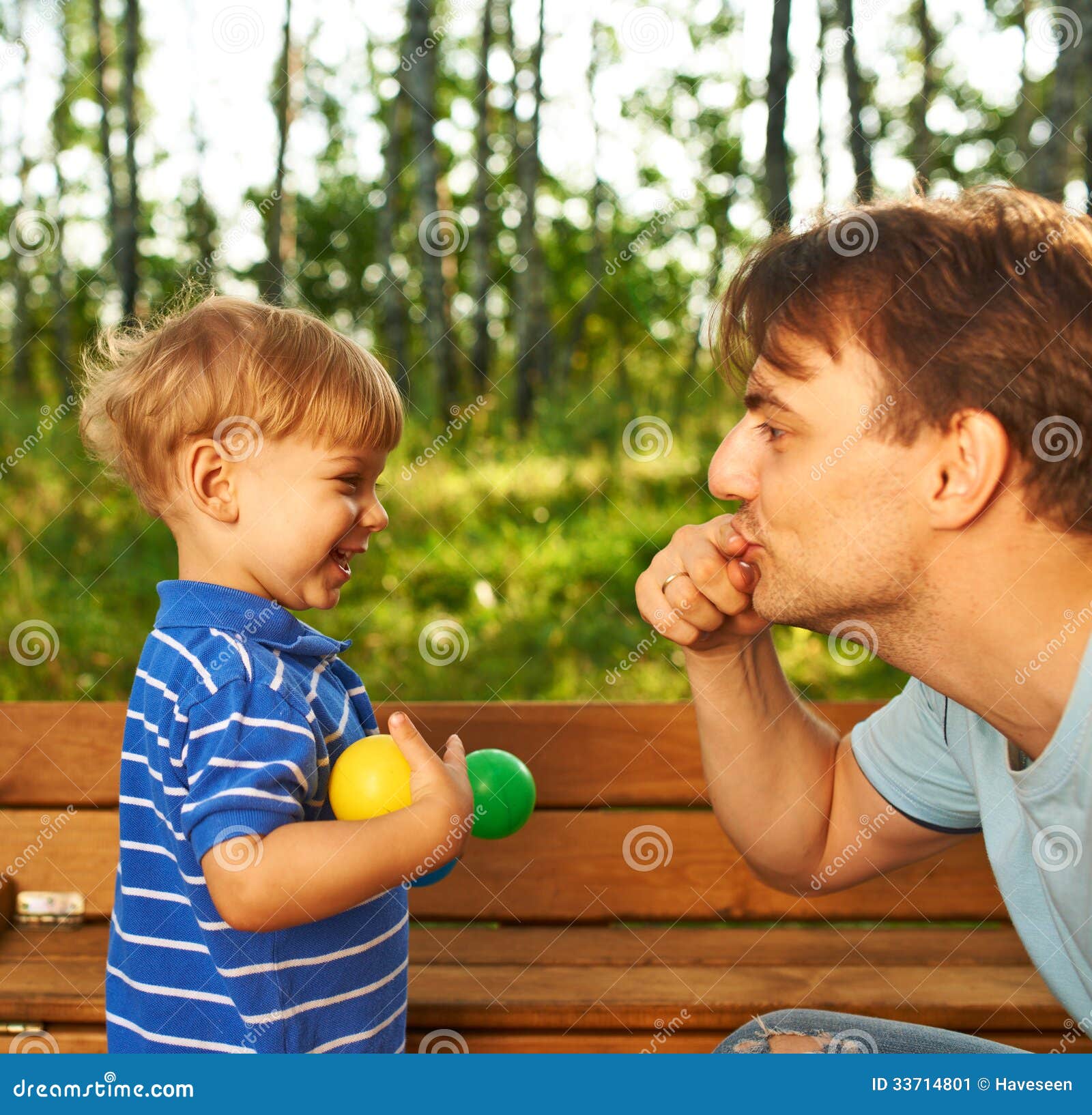 Father and son having fun stock image. Image of happy - 33714801