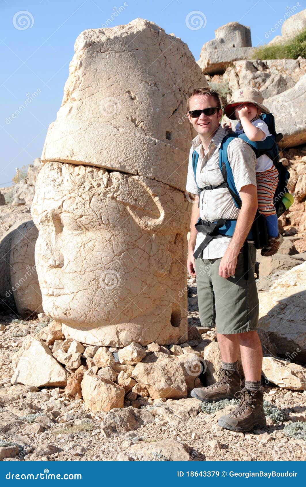 Father and Son on Holiday in Turkey Stock Image - Image of turkey ...
