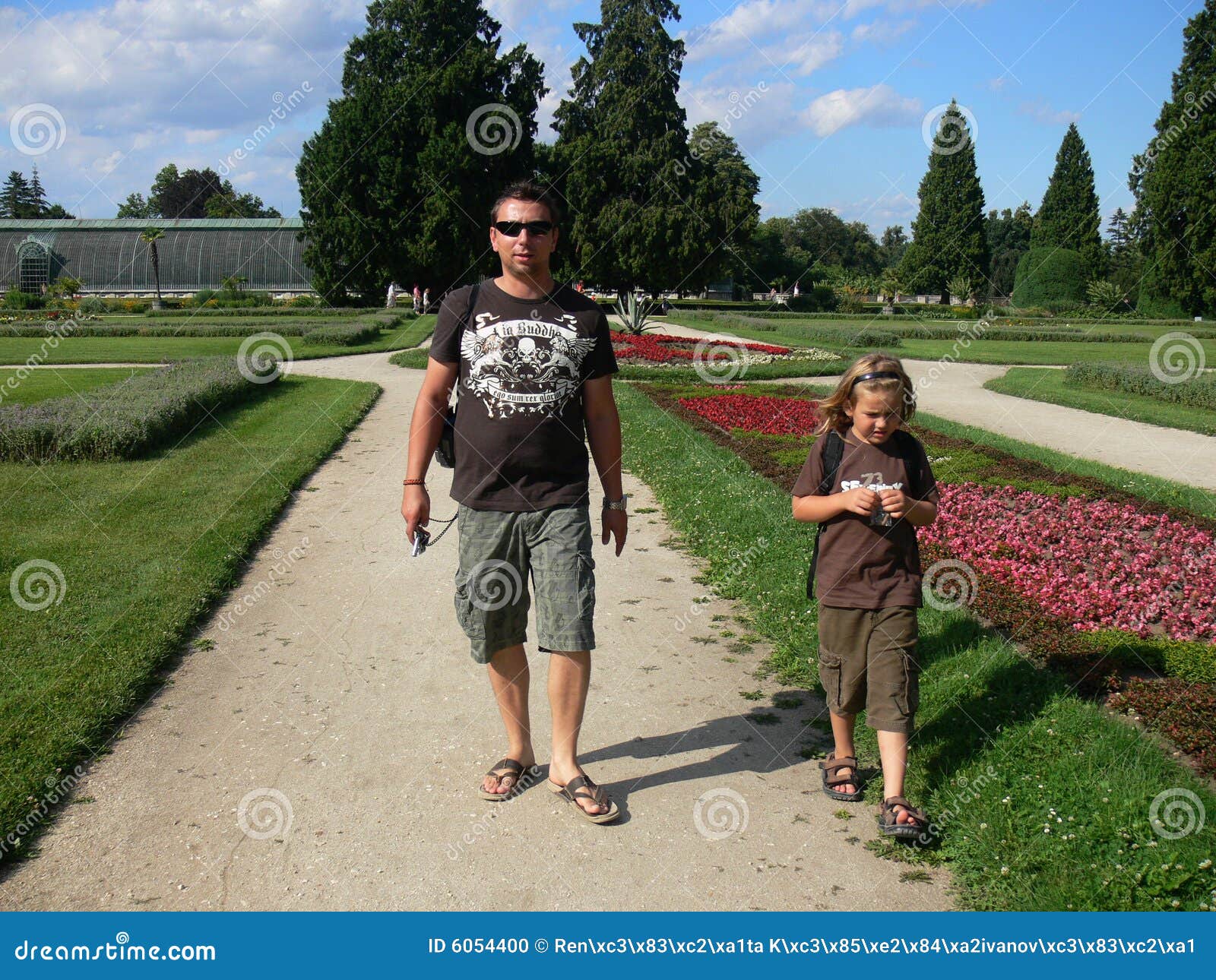 Father And Son In Park Picture. Image: 6054400